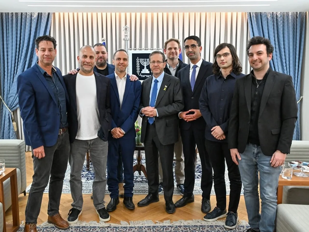 President hosts groundbreaking Israeli startup CEOs